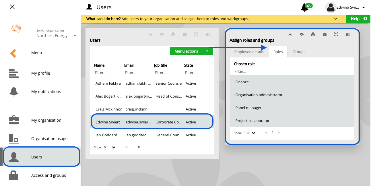 How to: Set up an organisational administrator profile – Dazychain