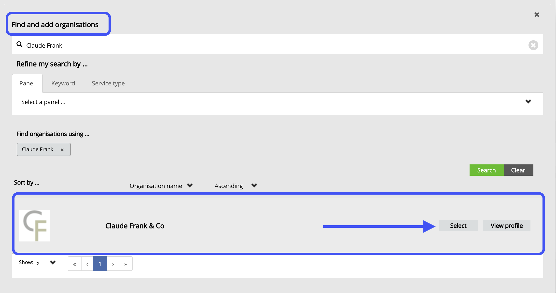 Setting up a panel of preferred suppliers – Dazychain